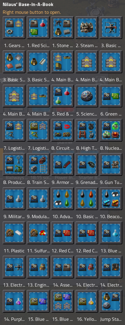 Factorio Codex